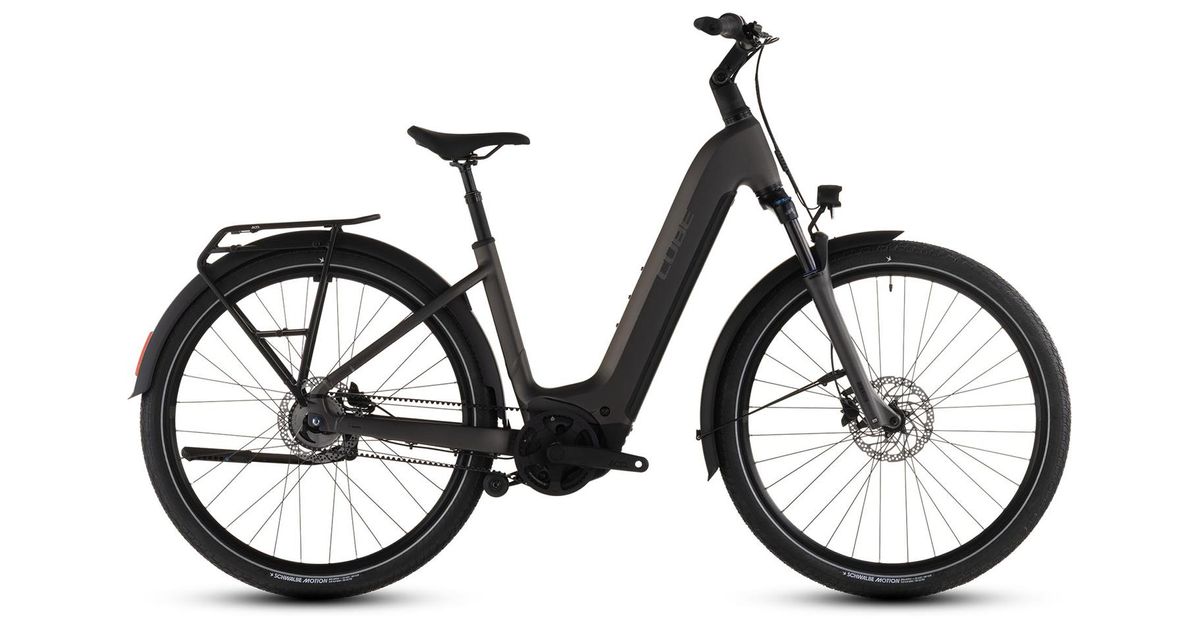 CUBE Touring Hybrid Comfort SLX 800 charcoal´n´chrome Easy Entry
