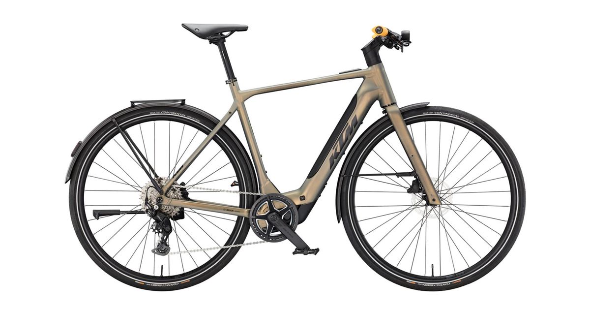 KTM Macina Urbanator SX Olive Pearl Matt (Black / Amber)