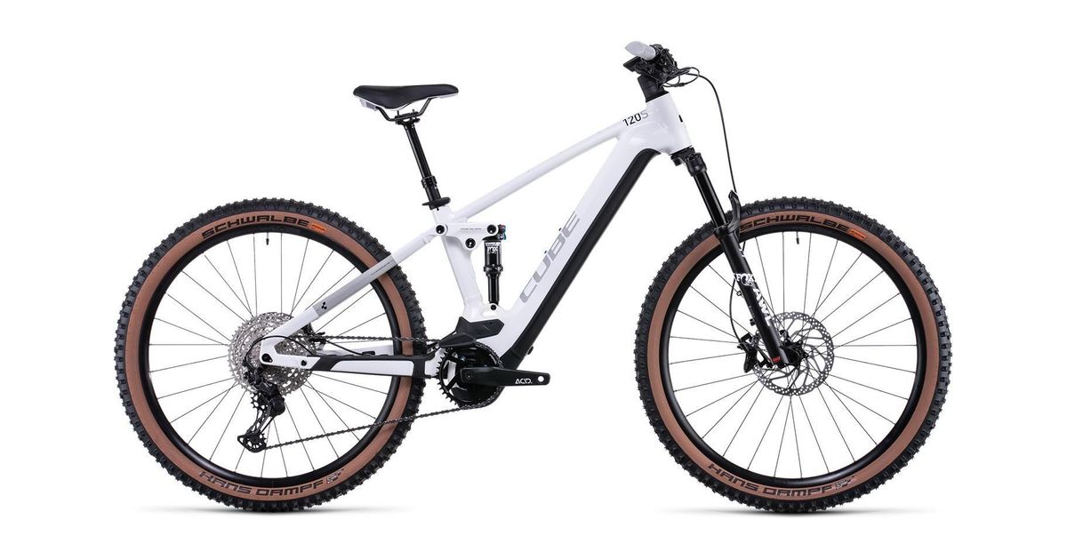 2nd Choice - CUBE Stereo Hybrid 120 SL 29 white'n'grey 2022 - RABE Bike Online Store