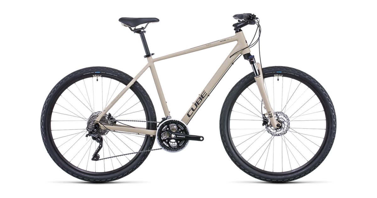 CUBE Nature Pro desert'n'black 2022 - Order now at RABE Bike