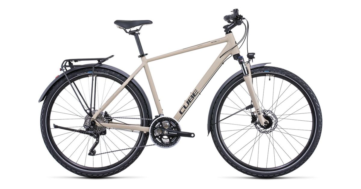 CUBE Nature Pro Allroad desert'n'black 2022 - Order now at RABE Bike