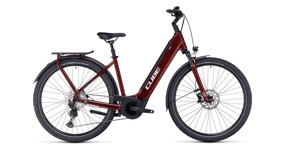 CUBE Touring Hybrid EXC 625 red'n'white Easy Entry