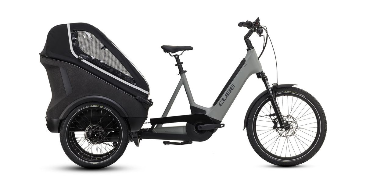 CUBE Trike Hybrid Family 750 swampgrey'n'reflex