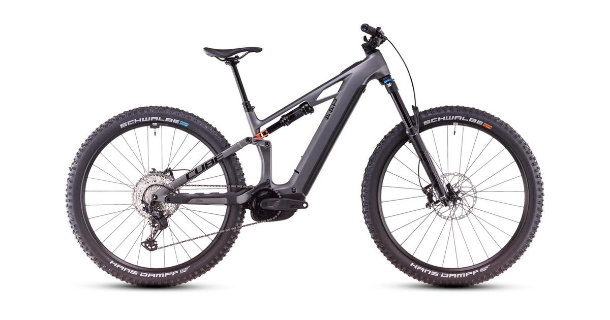 CUBE Stereo Hybrid ONE44 HPC SLX 800 slabgrey´n´orange