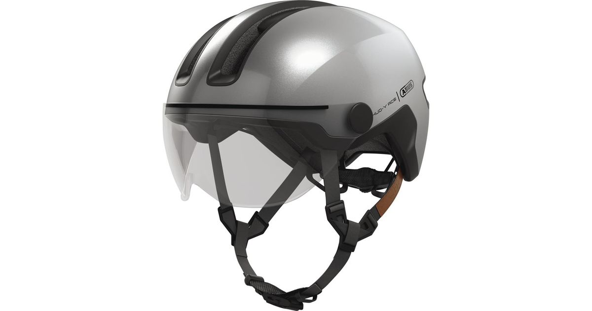 Abus HUD-Y Ace Gleam Silver