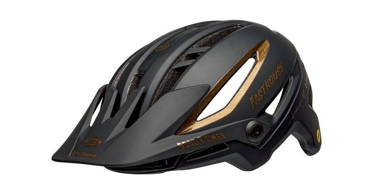 Bell Sixer Mips mat/gloss black/gold fasthouse - RABE Bike
