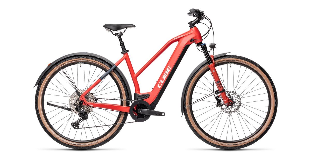 CUBE Cross Hybrid Race 625 Allroad Trapez red'n'grey - RABE Bike