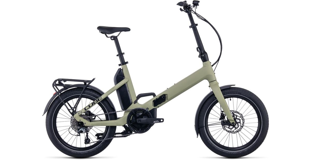 CUBE Fold Sport Hybrid 500 green'n'black 2022 - RABE Bike
