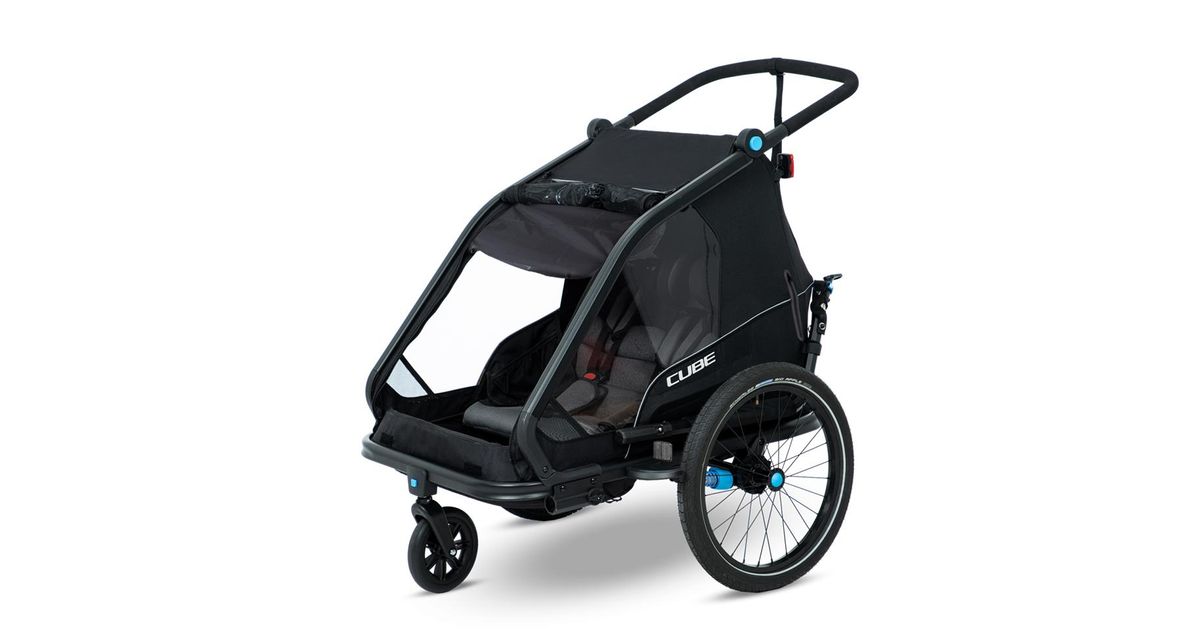 CUBE Kids Trailer Double CMPT - RABE Bike Online Store