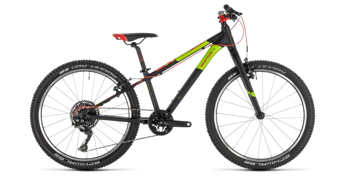 CUBE Reaction 240 SL black'n'red'n'green 2019 - RABE Bike