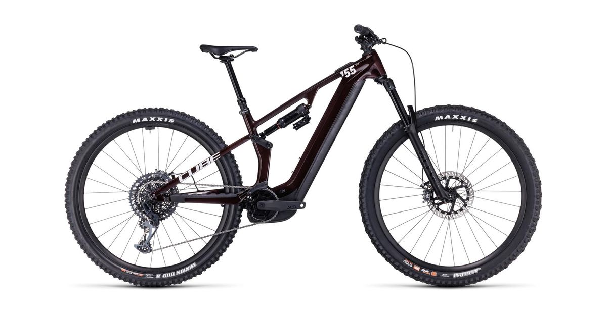 CUBE Stereo Hybrid ONE55 C:68X SLX 750 liquidred'n'carbon 2023 - RABE ...