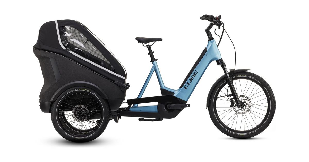CUBE Trike Hybrid Family 750 blue´n´reflex 2024 - RABE Bike Online Store