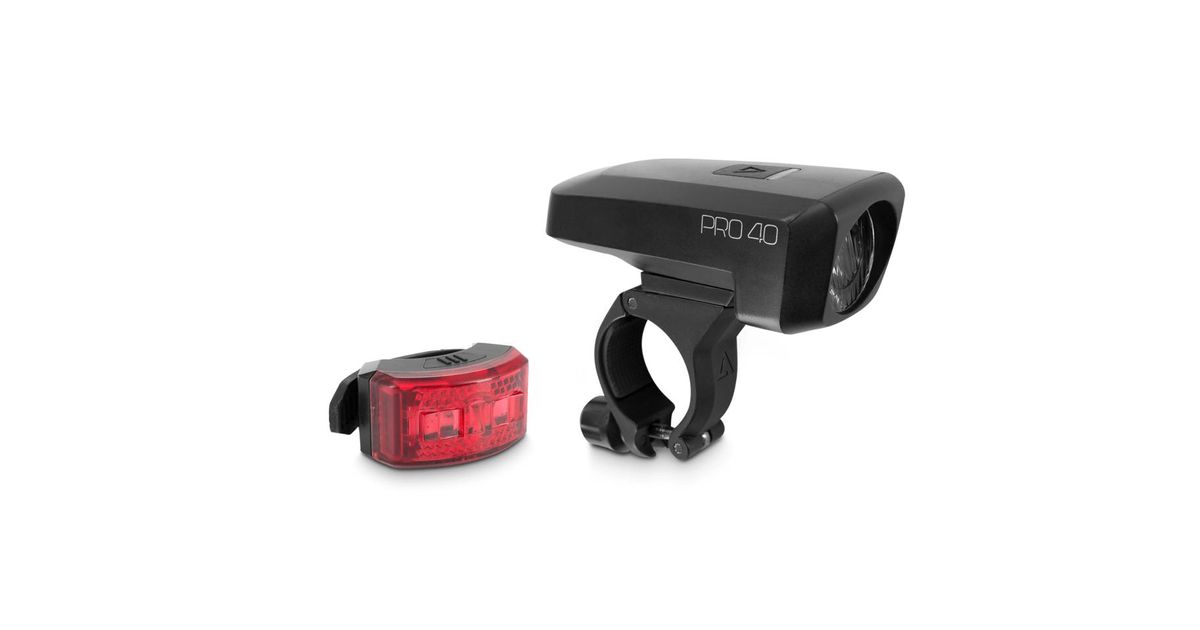 CUBE Acid Pro 40 Beleuchtung Set black | RABE Bike