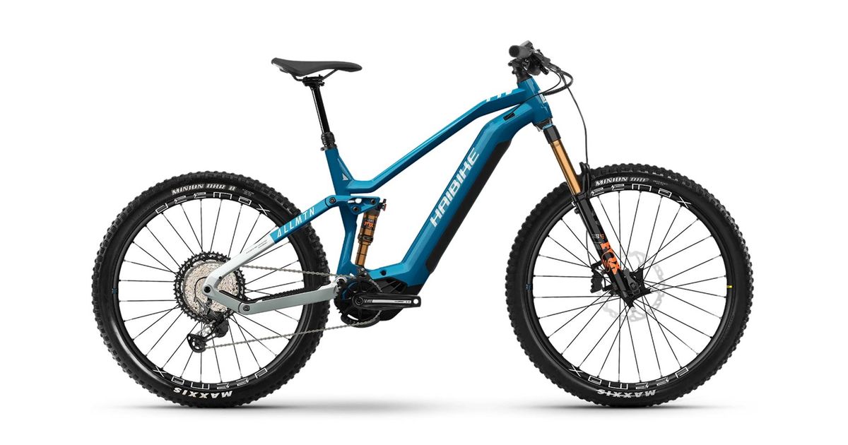 Haibike AllMtn 10 Blue / Silver Gloss