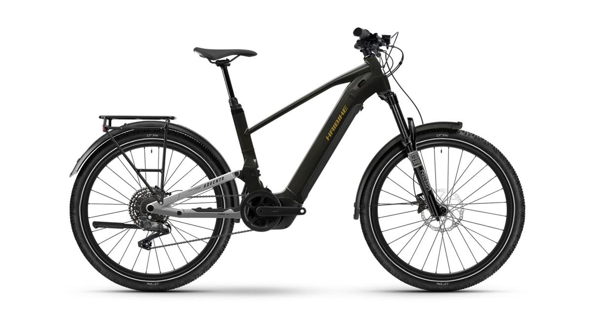 Haibike Adventr 6 Sparkling Black / Platinum Chrome