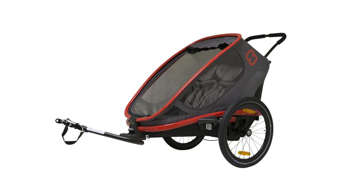 Hamax Outback red/grey/charcoal - RABE Bike