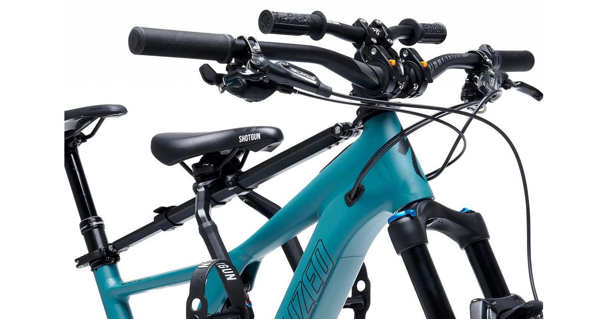 Kids Ride Shotgun Pro Kindersitz + Pro Lenker Combo - RABE Bike