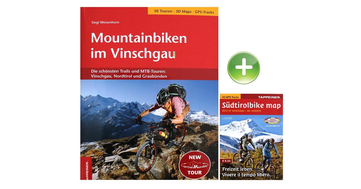 Mountainbiken im Vinschgau inkl. Südtirol Bike Karte | RABE Bike