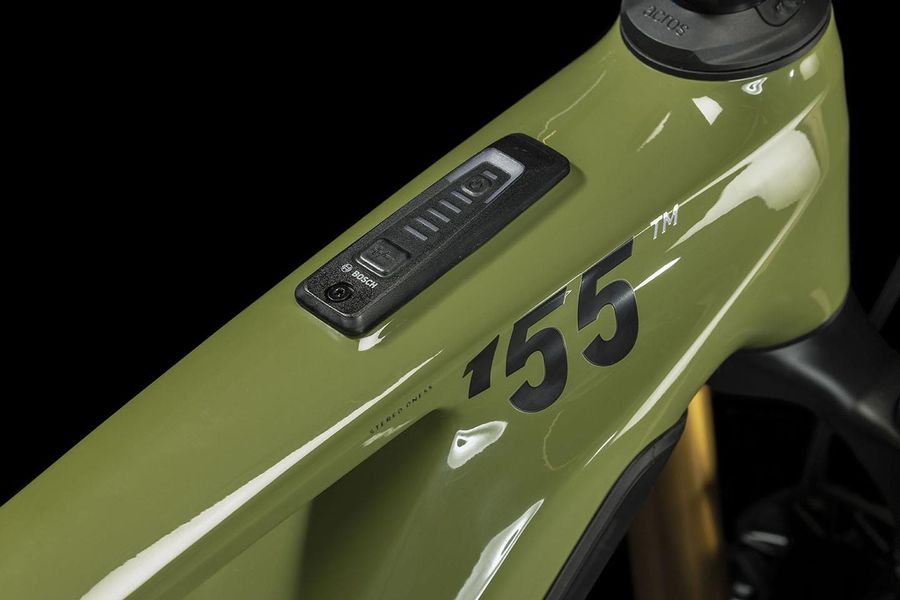 CUBE Stereo Hybrid ONE55 C:68X TM 750 olive'n'chrome