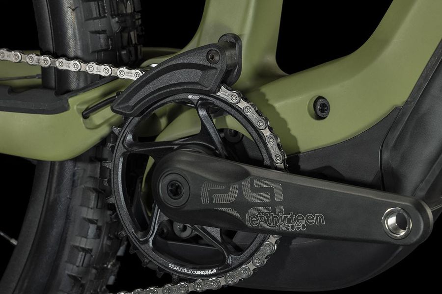 CUBE Stereo Hybrid ONE55 C:68X TM 750 olive'n'chrome