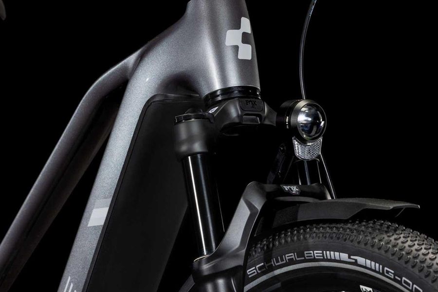 CUBE Nuride Hybrid SLT 800 Allroad graphite´n´fossil Trapez