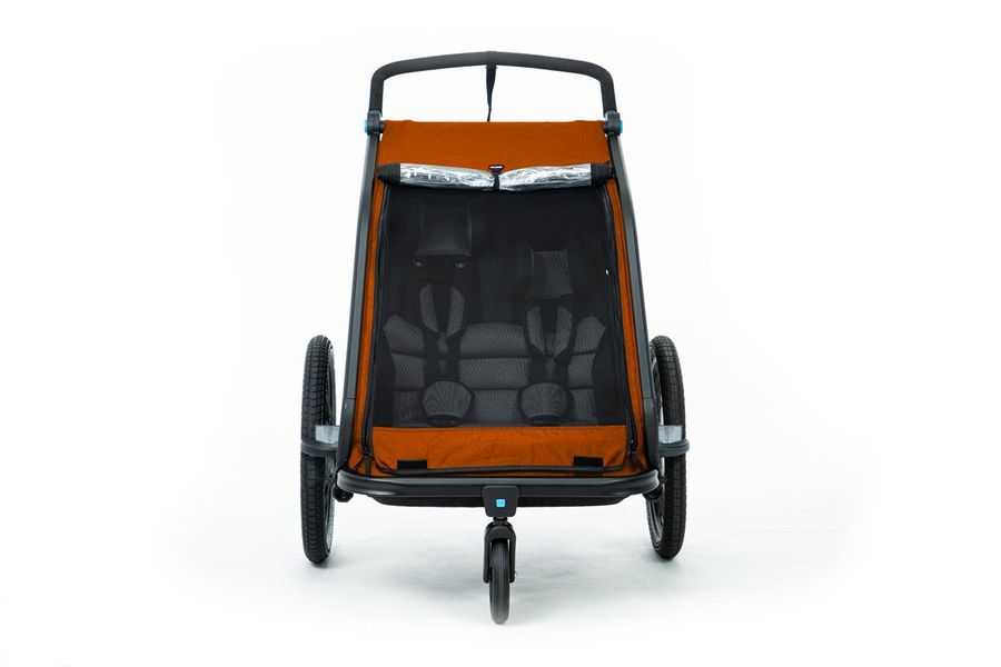 CUBE Kinder Fahrradanhänger Double CMPT X Actionteam - RABE Bike