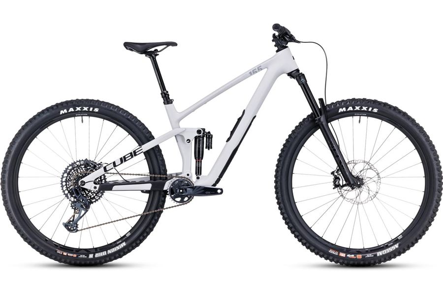 CUBE Stereo ONE55 C:62 Race lightgrey'n'grey 2023 - RABE Bike
