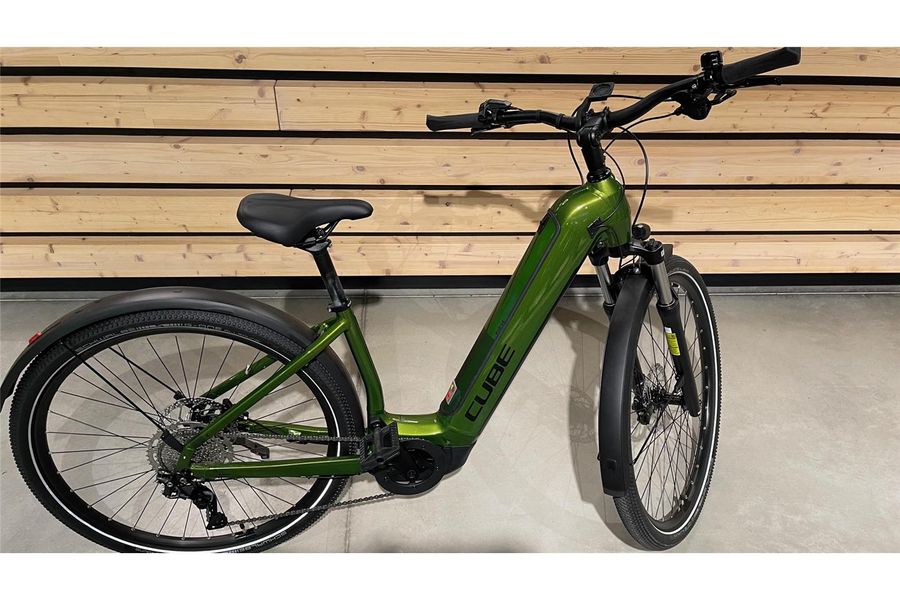 2nd Choice - CUBE Nuride Hybrid Pro 750 Allroad shinymoss'n'black Easy ...