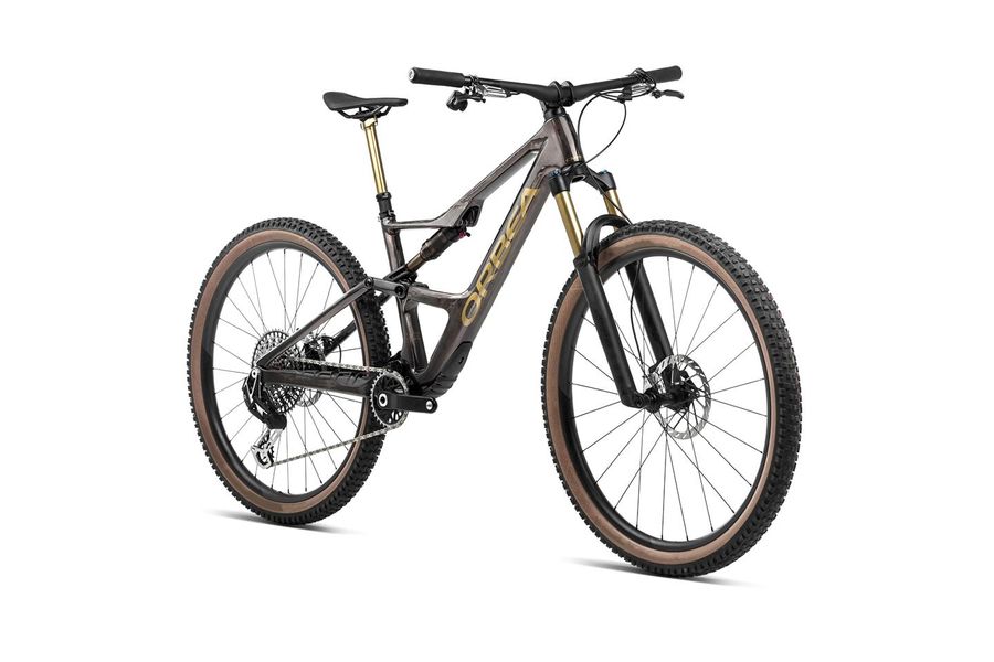 Orbea Occam SL M30 Cosmic Carbon View - Metallic Olive Green