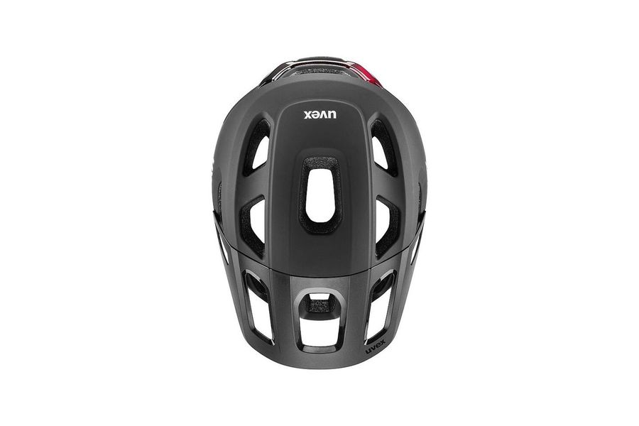 Uvex React Mips Black - Ruby Red